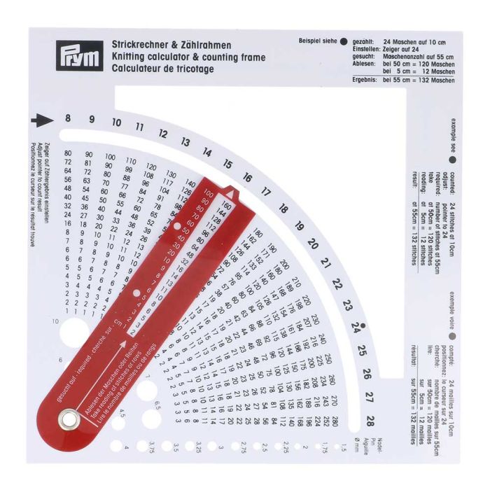 Prym knitting calculator – Pasaulio Siūlai
